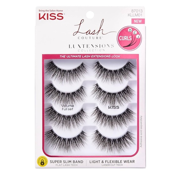 Kiss | Makeup | Volume Full Set 4 Mmlash Couture Luxtension Kiss | Poshmark